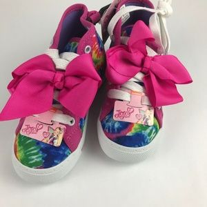 JoJo Siwa | Shoes | Jojo Siwa Pink Siwa Bow Shoes High Tops Size 1 ...